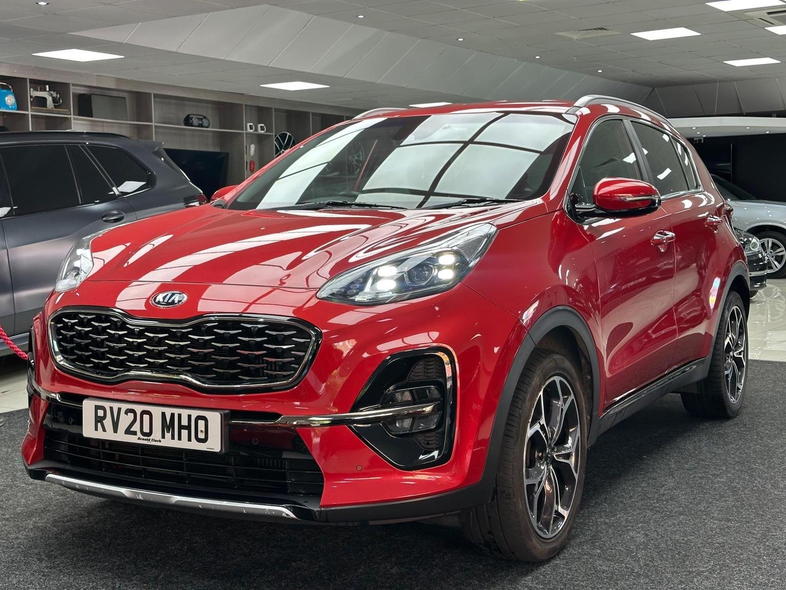 SOLD - Used KIA SPORTAGE 2020 Red in Newcastle, Tyne and Wear | Bullion ...